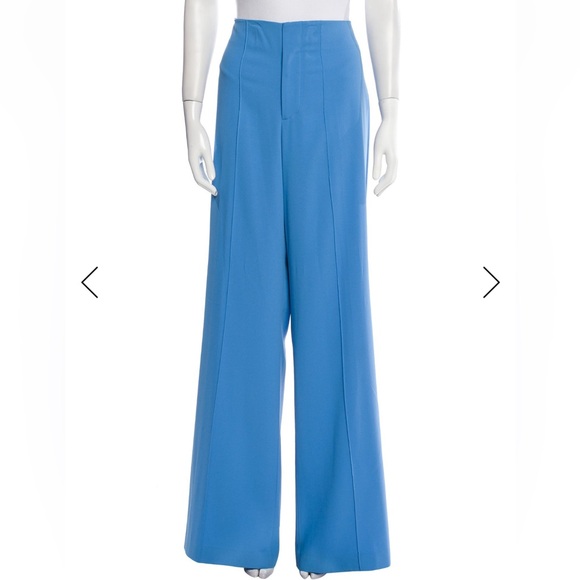 Alice + Olivia | Pants & Jumpsuits | Alice Olivia Sky Blue Wide Leg ...
